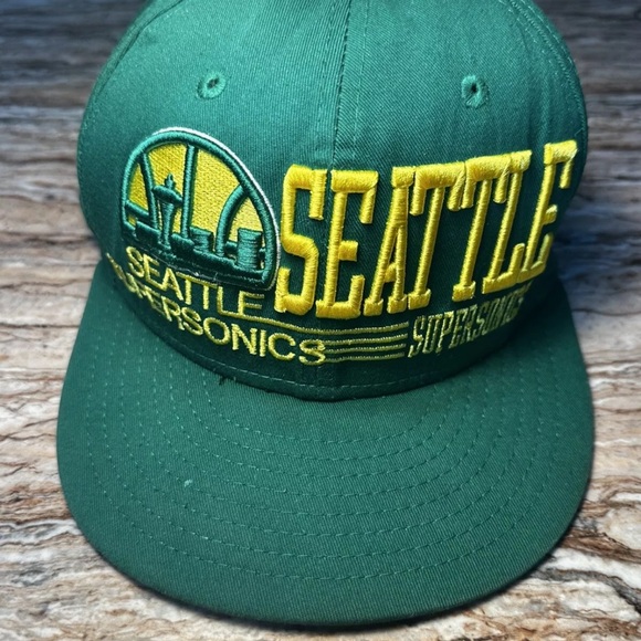 New Era | Accessories | Vintage Seattle Supersonics Snapback Hat | Poshmark